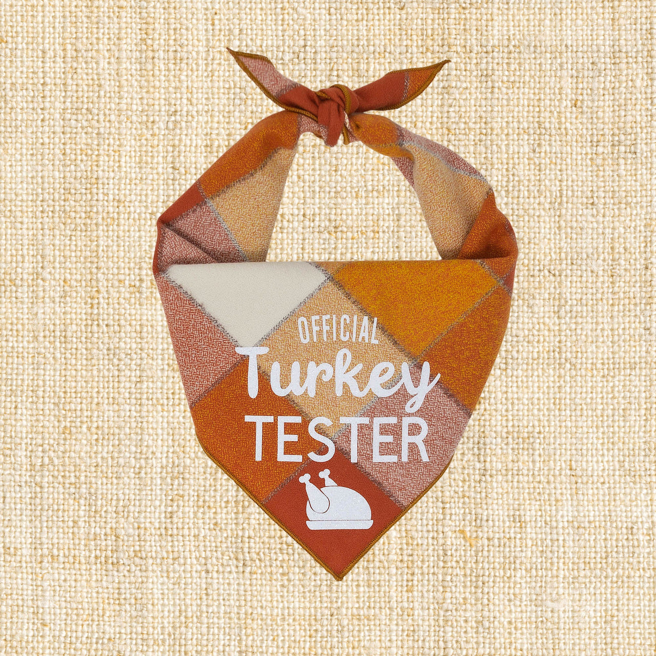 Official Turkey Tester Dog Bandana – Thanksgiving Dog Clothes ...
